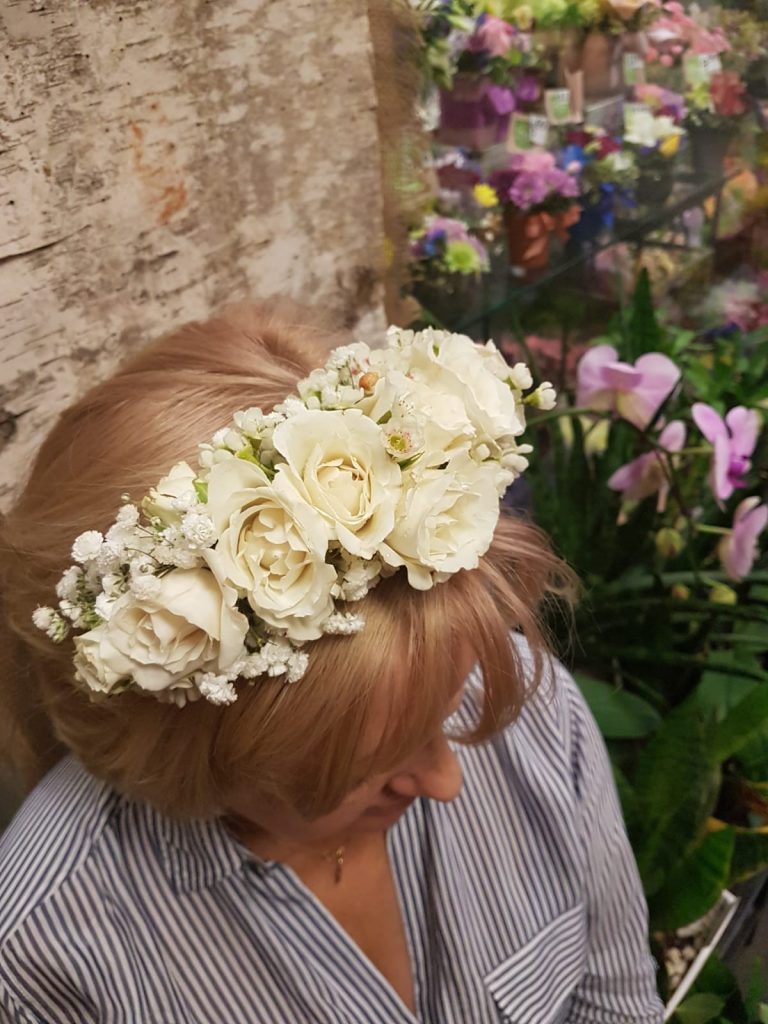Beloved wife - bridal diadem. Buy in Vancouver. Fresh flowers delivery ...